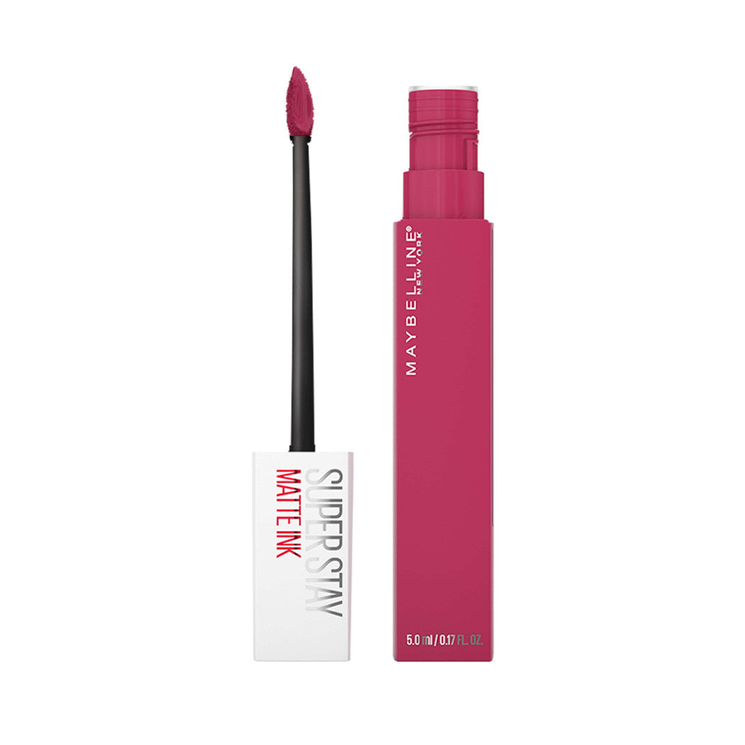 Labial Maybelline Superstay Matte Ink 150 Pink Pathfinder — Perfumería ...
