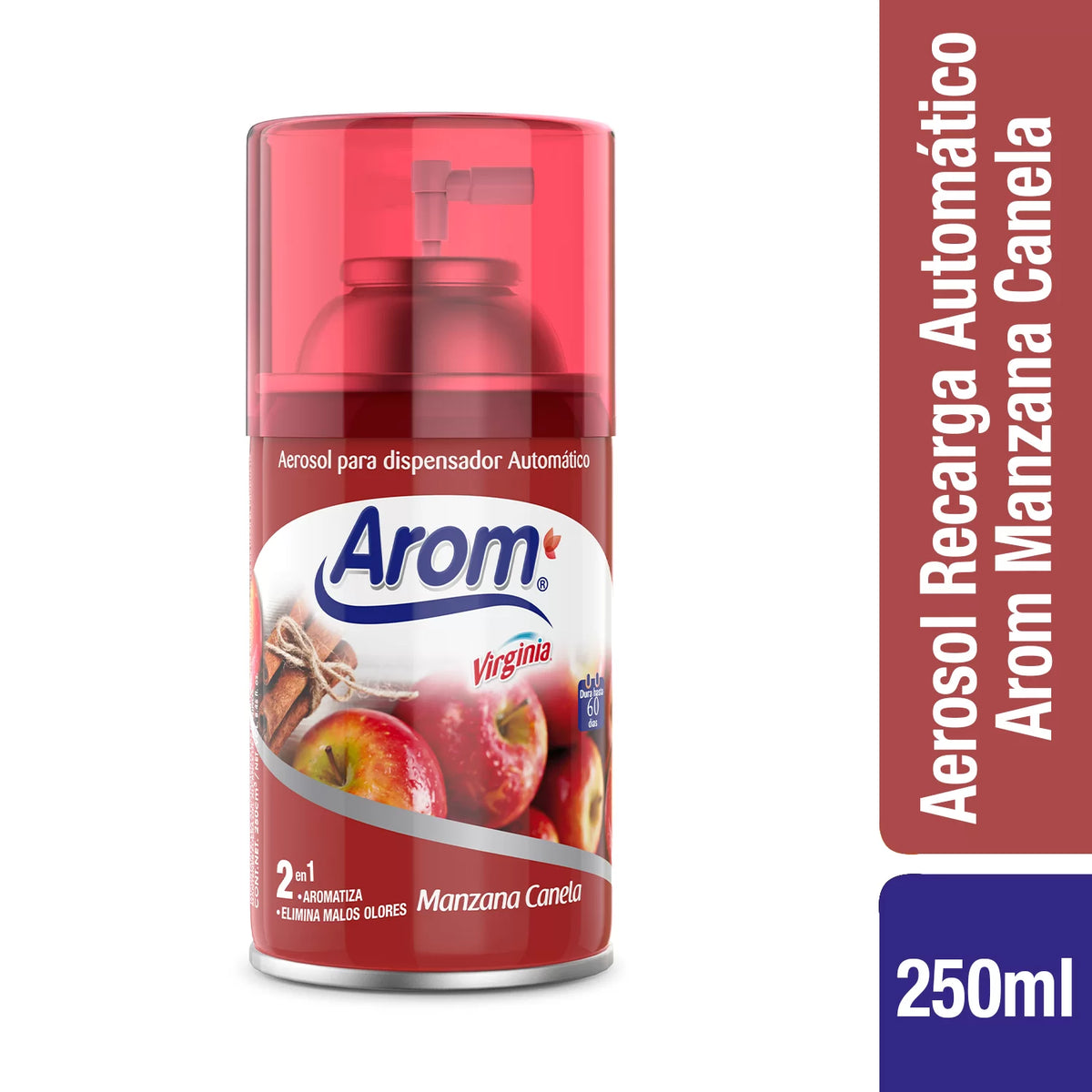 Recarga Aromatizante automático Arom Manzana Canela 250cc — Perfumería ...