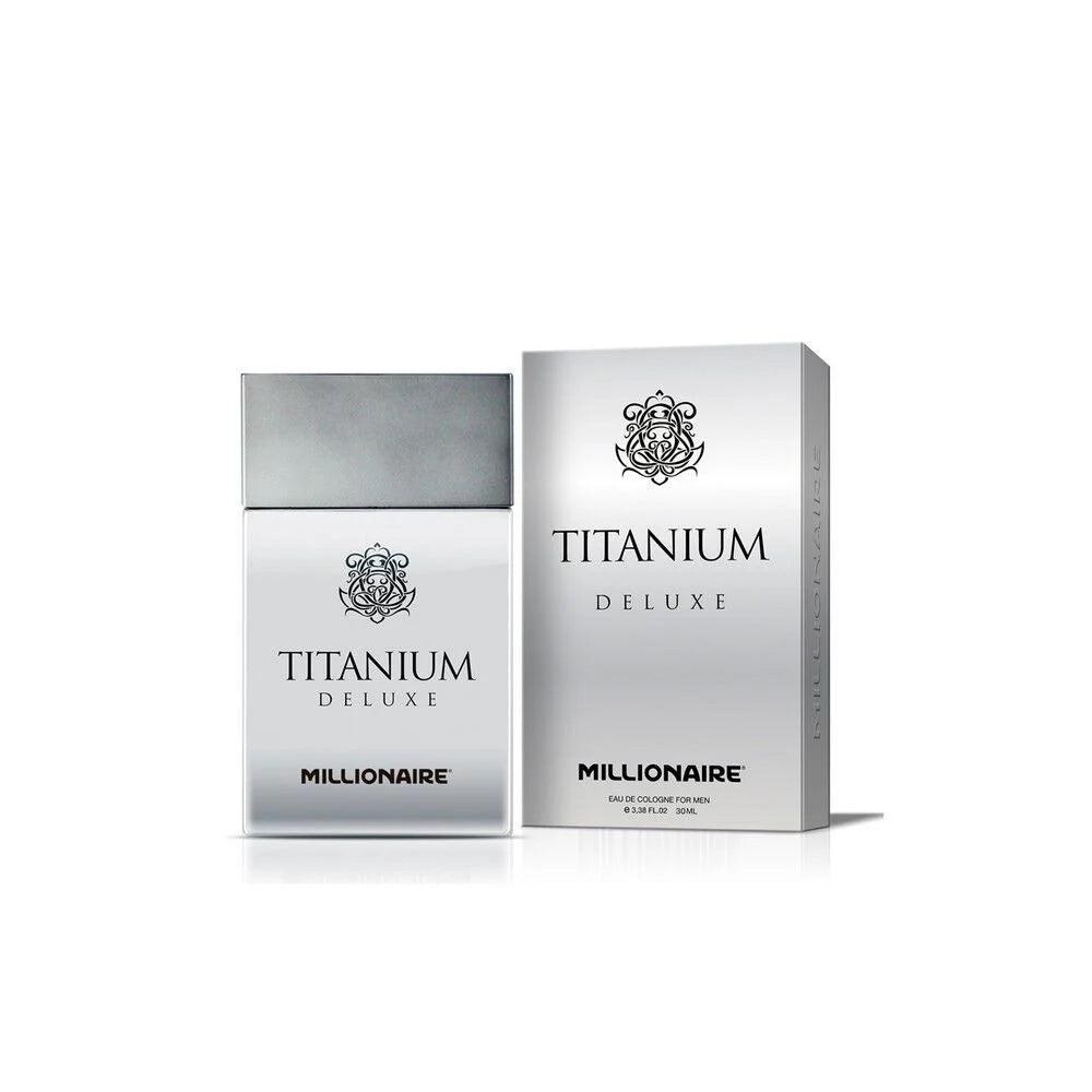 Perfume Millionaire Titanium Deluxe 30ml — Perfumería La Mundial