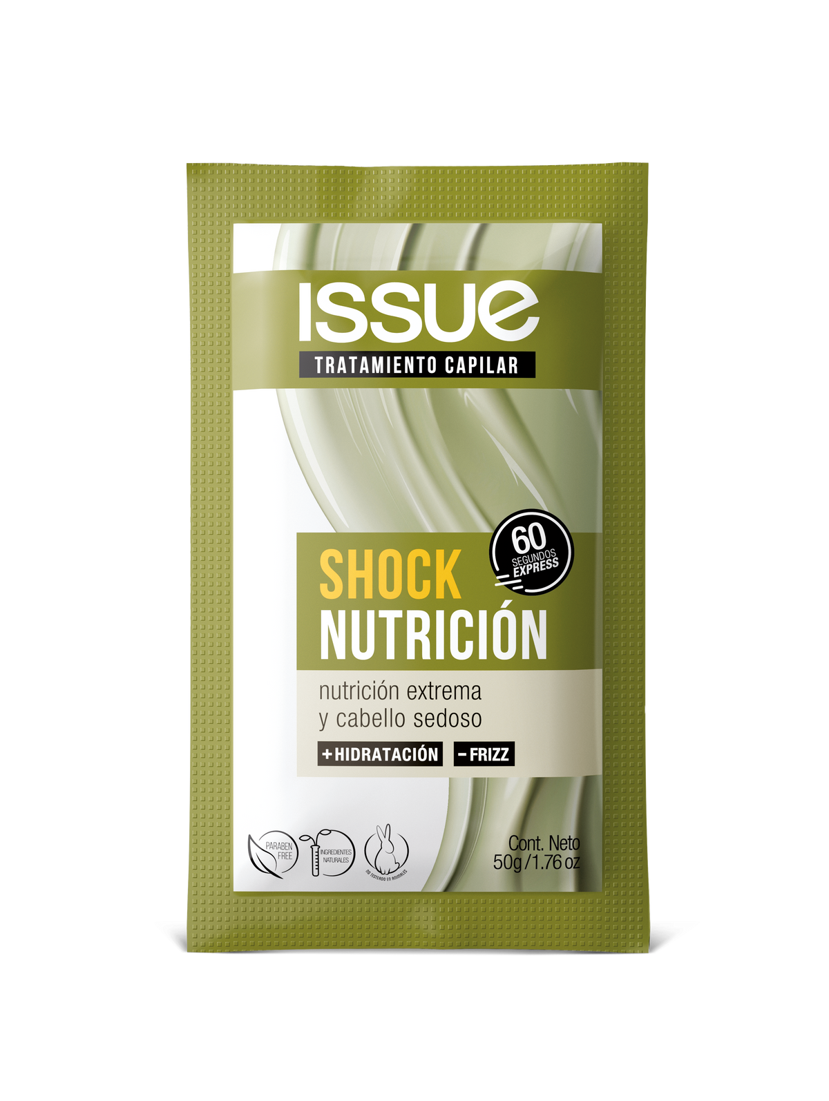SACHET tratamiento Issue Shock Nutrición x 25 grs — Perfumería La Mundial