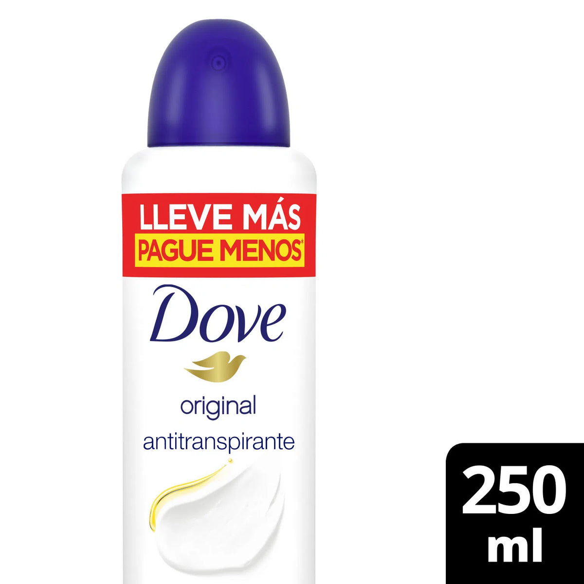 Desodorante Dove spray Original 250ml (Grande) — Perfumería La Mundial