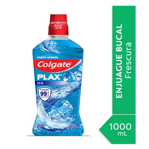 Enjuague Colgate Plax Ice 1L — Perfumería La Mundial