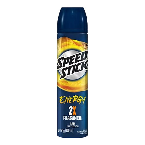 Desodorante spray Speed Stick Energy 2X 150ml — Perfumería La Mundial