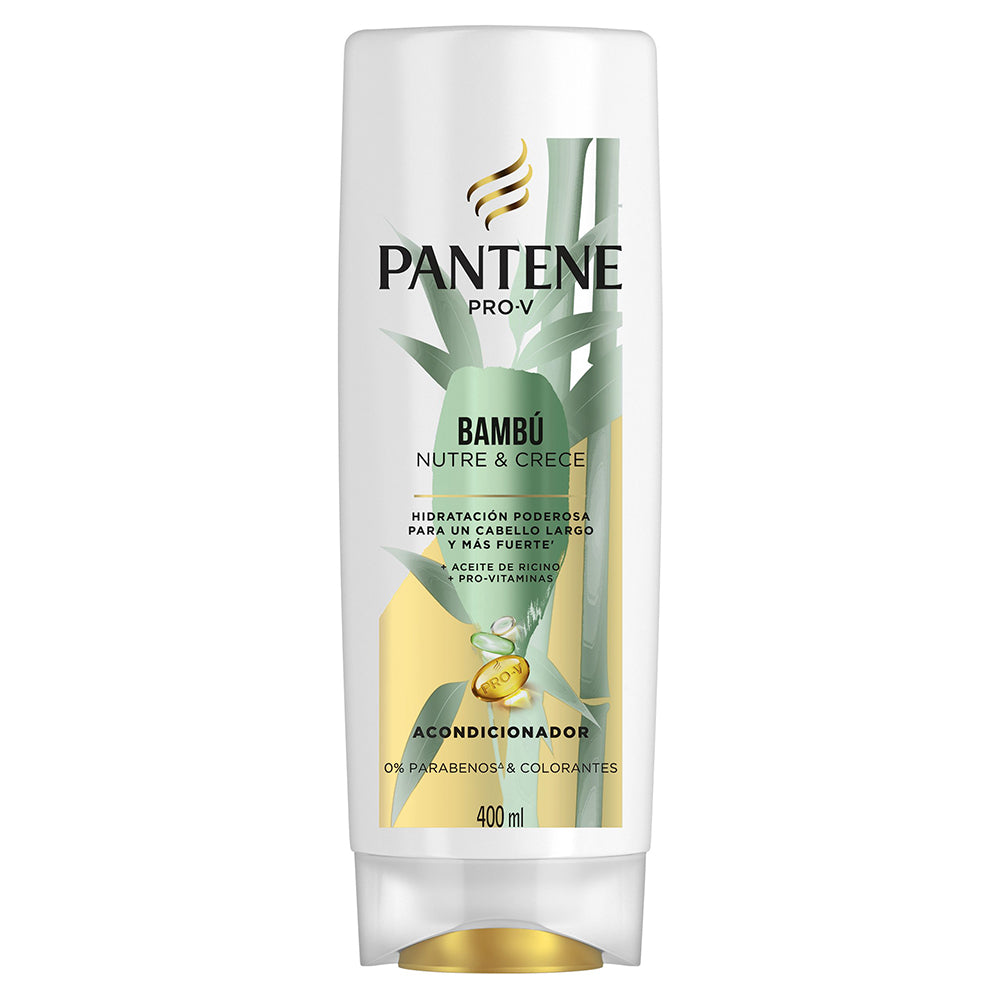 Acondicionador Pantene Bambú 400ml — Perfumería La Mundial