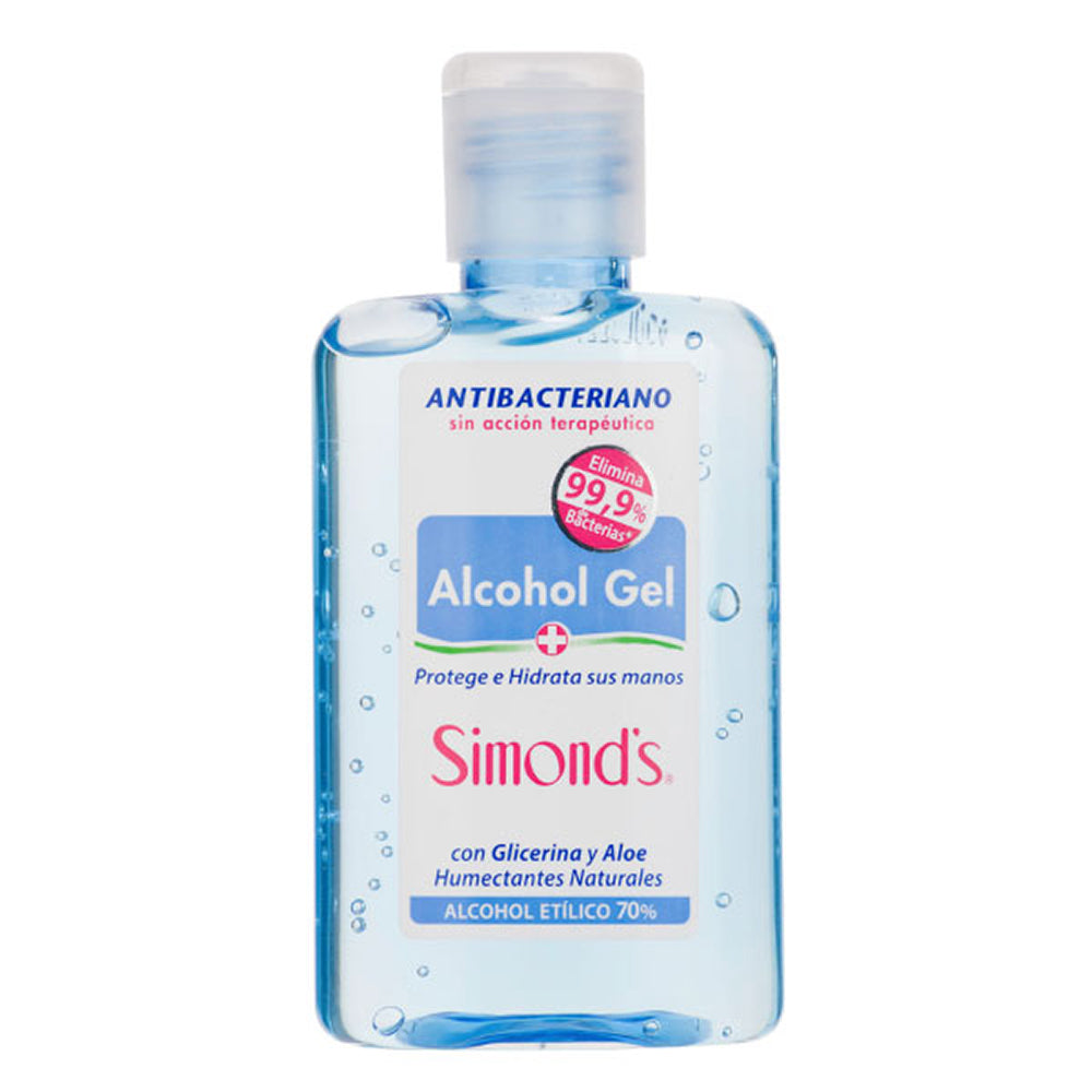 Alcohol gel Simonds 75ml — Perfumería La Mundial