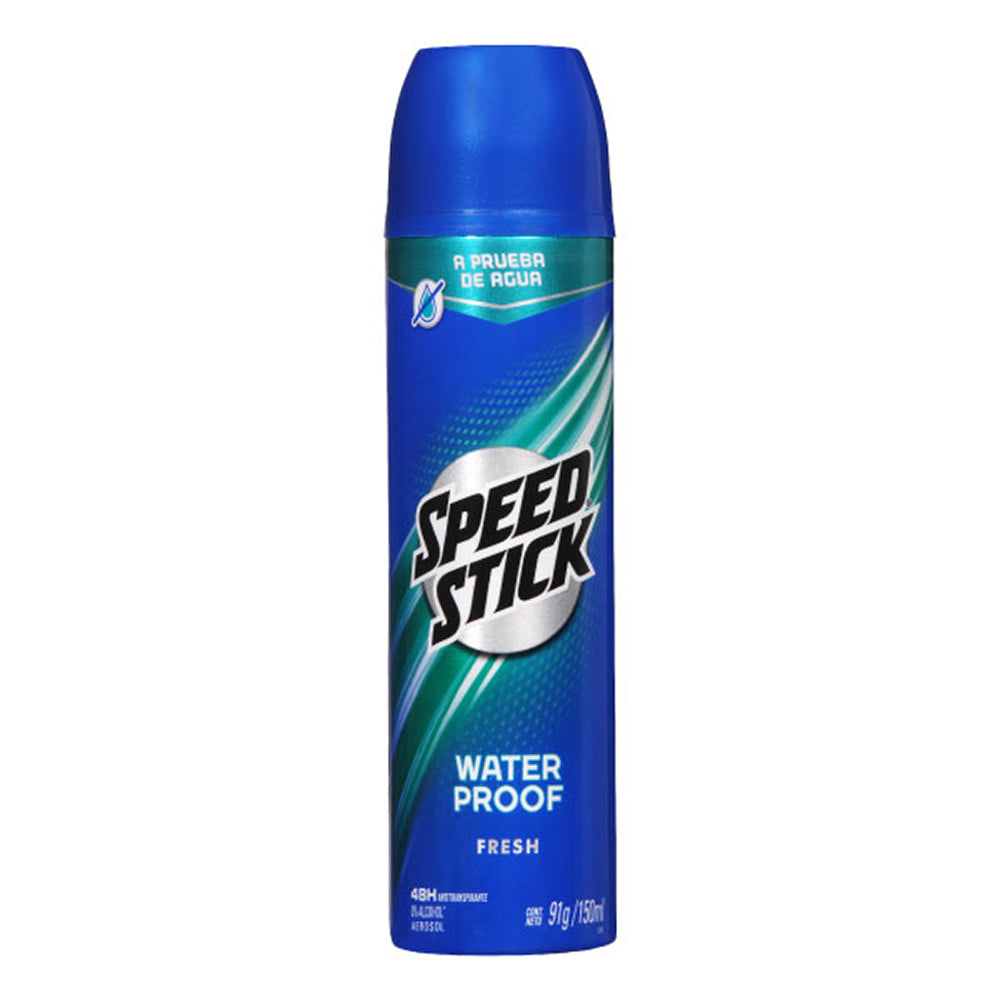 Desodorante spray Speed Stick Waterproof 150ml — Perfumería La Mundial