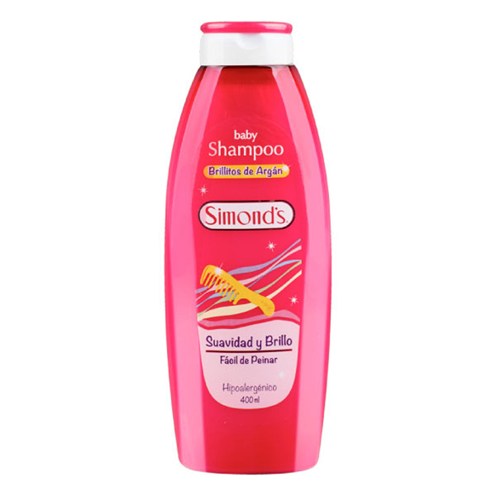 Shampoo Simonds Brillitos de Argán 400ml — Perfumería La Mundial