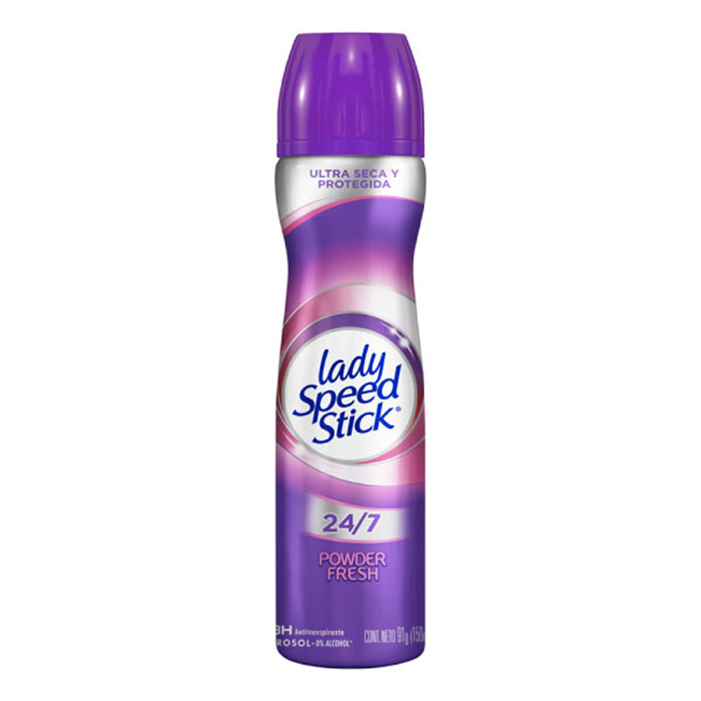 Desodorante spray Lady Speed Stick Powder Fresh 150ml — Perfumería La ...