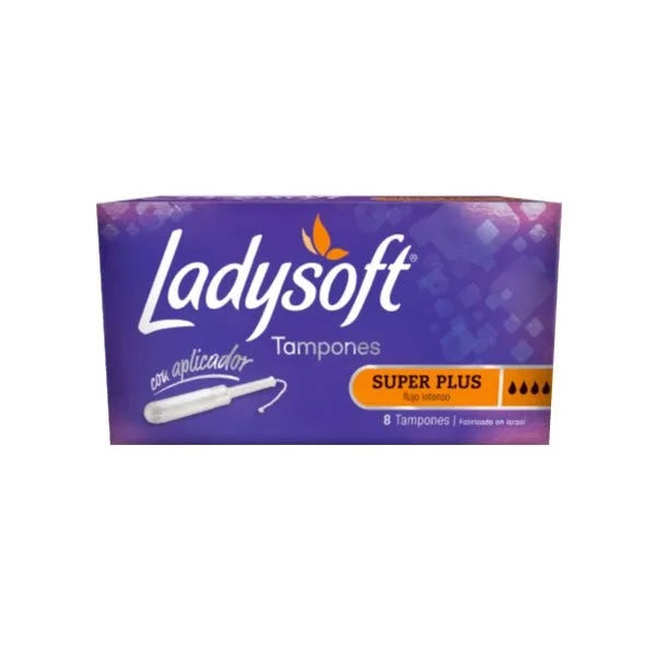 Tampones Ladysoft Super plus 8 unidades — Perfumería La Mundial